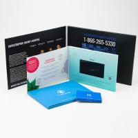 China 4.3 inch LCD video mailer with custom print, LCD video card for advertising promotion for sale