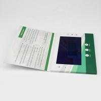 China 7 inch custom print logo LCD corporate video brochure,medical video brochure card for sale