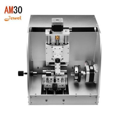 China AM30 Jewelry Engraving Machine for Rings, Medals & Dog Tags with CNC USB Control and 40×40×37cm Package for sale