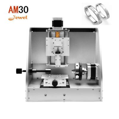 China AM30 CNC Ring Jewelry Engraving Machine with 40×40×37cm Package Size and 1-Year Warranty for Jewelry Personalization for sale