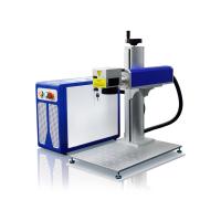 China 20W Fiber Laser Marking Machine for Stainless Steel and Copper - Metal Engraving and Cutting System for sale