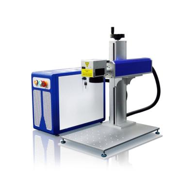China Color Jewelry Laser Marking Machine Fiber Laser Engraving Machine 110*110mm for sale