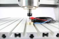 China AMAN 3020 4-Axis CNC Engraving Machine 300x200mm 200W Spindle for Wood Plastic Metal for sale