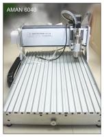China AMAN 6040 4-Axis CNC Router Machine 800W Water-Cooled Spindle 600x400mm Work Area for sale