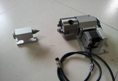 China CNC Router 4th Axis Rotary Table with 1600-Step Motor & 4800-Step Resolution for Engraving Machines for sale