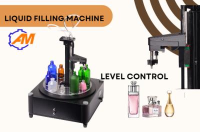 China AM-SF-1 Manual Perfume Oil Filling Machine with 3L/Min Speed and 0.1g Precision for Industrial Applications for sale