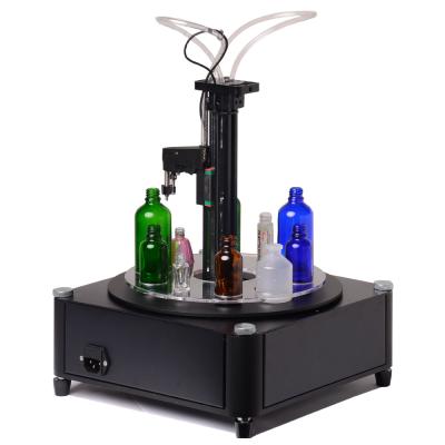 China AM-SF-1 Small Bottle Perfume Filling Machine with 0-1L Capacity and 3L/Min Speed for Cosmetic Liquid Production for sale