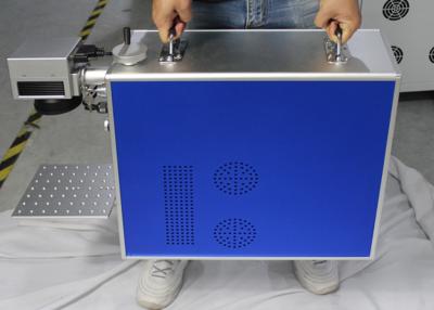China 20W 30W Fiber Laser Marking Machine Metal Steel Aluminum Mark Engraving Machine for sale