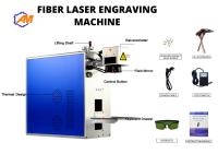 China Pacifier Nipple NUK fiber marking 30w fiber marking machine for sale for sale