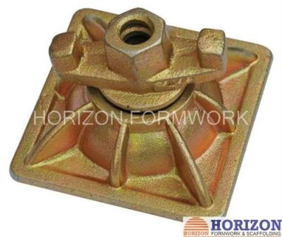 China Articulated Flange Tie Rod Wing Nut Dywidag Thread To Fix Wall Formwork System for sale