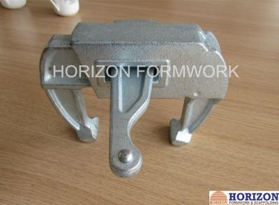 China Cast Iron Concrete Formwork Clamp Galvanized 200mm Length 14kN Tensile Strength for sale