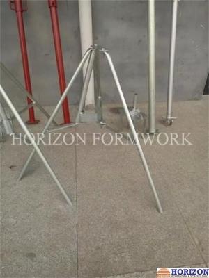 China Zinc Plated Steel Post Shores Tripod H90 H70 for Concrete Slab Formwork 900mm 700mm for sale