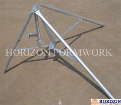 China Folding Tripod Stabilizing Steel Props for Concrete Slab Formwork 900mm Working Height for sale
