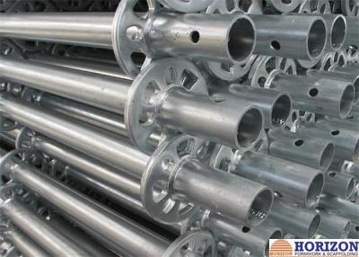 China Q345 Steel Ringlock Scaffolding System HDG Finishing 48.3mm Tube for Contracting Work for sale
