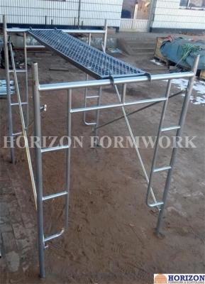 China Open End Frame Scaffolding System 1930mm Height with Steel Stairs for sale