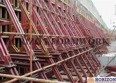 China Heavy Strength Single Sided Concrete Formwork Waterproof Surface 8.9m Height for sale