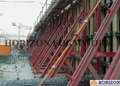 China Single Sided Concrete Wall Forms 8.9m Height Q235 Steel Channel Formwork OEM for sale