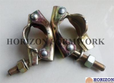 China Q235 Steel Swivel Scaffolding Coupler Clamp for 48.3mm Tube EN74 Standard for sale