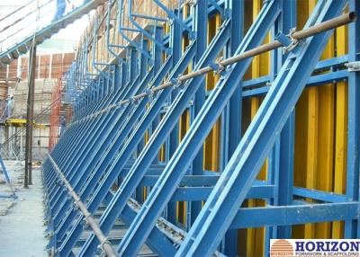 China Single-sided Formwork Supporting Frames for Retaining Wall Concrete Construction 8.4m Height for sale
