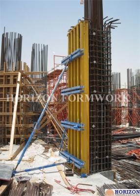 China I Beam Single Sided Wall Formwork 6m Height Telescopic Diagonal Brace High Tension for sale