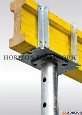 China Q235 Steel Four Way Fork Head for H20 Beam Slab Formwork System 230mm Length for sale