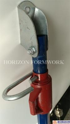 China Euro Standard Push-Pull Scaffolding Steel Prop Telescopic Length 1.0-5.0m Wall Formwork Support for sale