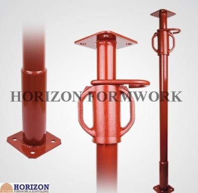 China Adjustable Scaffolding Steel Prop Jack 5m Height Cast Iron Sleeve Nut 48mm Inner Tube for sale