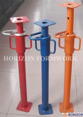 China Adjustable Floor Support Props 2.5-4.0m Cup Type Nut Building Construction for sale