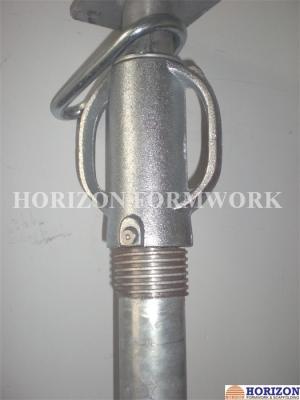 China Steel Adjustable Builders Props 1.7m-5.5m Height Range Cast Iron Sleeve Nut for sale
