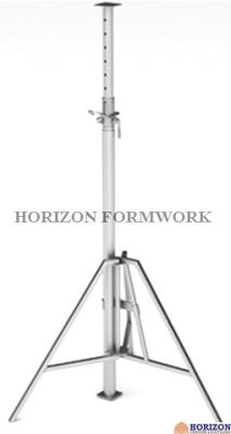 China Q235 Steel Pipe Foldable Tripod 700mm 900mm Height Holding Steel Props for Slab Formwork for sale