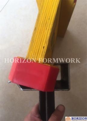 China Steel Prop Supporting Head 140x80x200mm for Slab Formwork Systems H20 Timber Beam Hold for sale