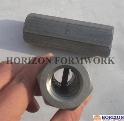 China OEM Formwork Tie Rod System , Steel Hex Nuts Stop Pin For Threadbar Connection for sale
