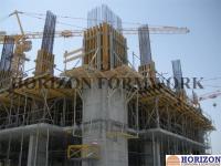 China Self Climbing Formwork System CB240 Versatile Brackets for High Rise Buildings 100m Height 5.4m Formwork for sale