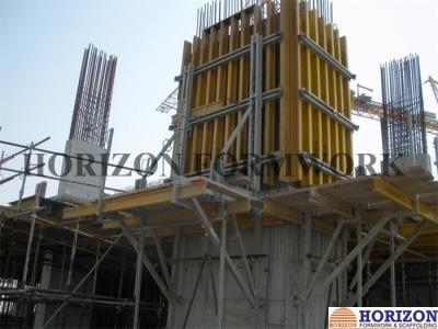 China Crane Lifted Jump Form Formwork System CB240 for Core Wall and Bridge Piers 2.4m Platform for sale