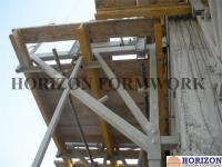 China Crane Lifted Climbing Formwork System Jump Formwork Platform Width 70cm Height 100m for sale