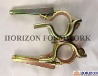 China Zinc Plated Double Coupler Clamp Q235 Steel for 48.3mm Scaffolding Pipe for sale