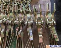 China Zinc Plated Double Coupler Clamp Q235 Steel for 48.3mm Scaffolding Pipe for sale