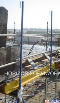 China Q235 Steel Slab Shuttering Guarding Railing Post 1500mm Height for Work Safety for sale