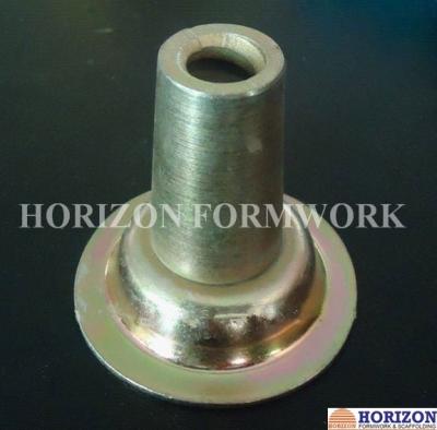 China Steel Cone Removable Cover 75mm for Concrete Wall Formwork Tie Rod System for sale
