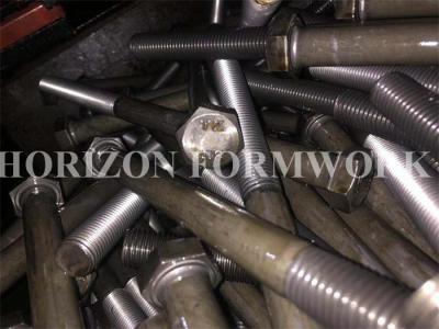 China Carbon Steel Half Threaded Hex M16 Bolts with Nut and Spring Washer Grade 8.8 for sale