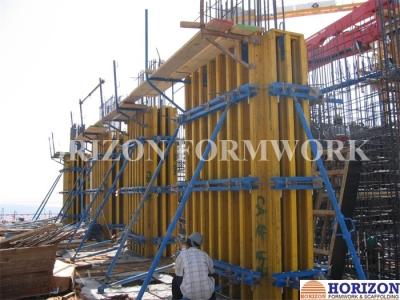 China Adjustable Concrete Shear Wall H20 Beam Column Formwork System 200mm Height for sale