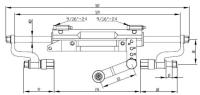 China 18 Mm Diameter Marine Steering Hydraulic Cylinders , Hydraulic Steering Cylinder For Boats for sale