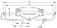 China Front Mount Standard Outboard Hydraulic Steering Cylinder Reliable Performance for sale