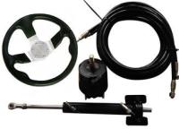 China Black Color 150HP Diesel Engine Outboard Steering Kit Fast To Installed for sale