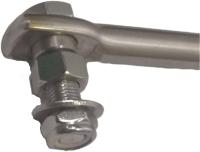 China Stainless Steel 90HP Outboard Steering Link For Marine Boat for sale