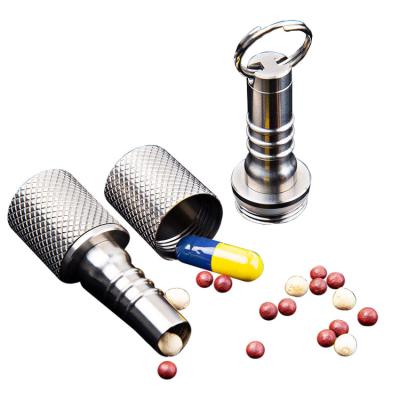 China Ear Plugs Metal Case Keychain Plug Customized Aluminum Earbud Ornament for sale