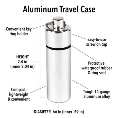 China Earphone Aluminum Carrying Case Earphones Headset Parts Earplugs Cases for sale