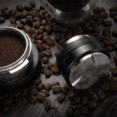 China 49.5Mm Wooden Handle Espresso Coffee Needle Power Tamper Cafe for sale