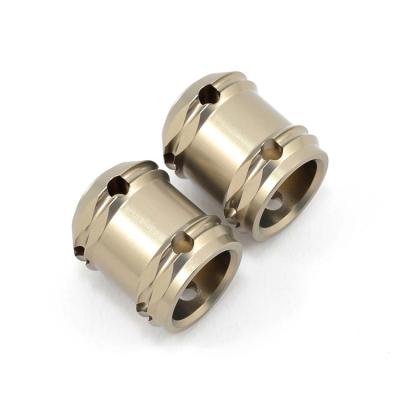China Precision Custom 0.05mm CNC Turned Components Concentric Knob Body Part for sale