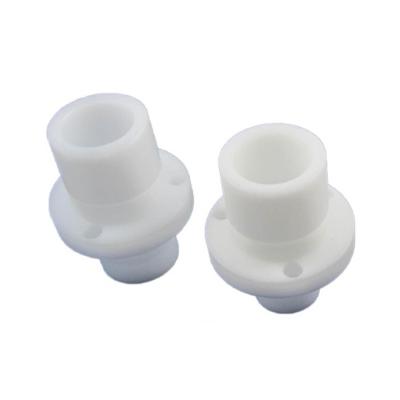 China White Acrylic Components Lathe Milling PVC CNC Machining Plastic Parts for sale